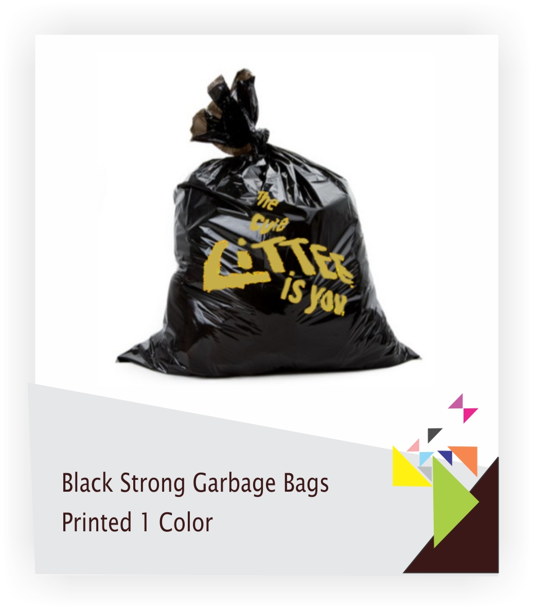 GARBAGE BAGS – WELCOME TO THE BAG MAN