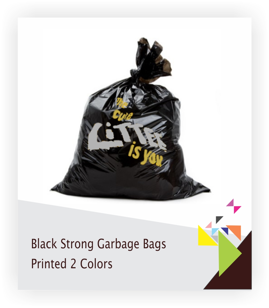 GARBAGE BAGS – WELCOME TO THE BAG MAN
